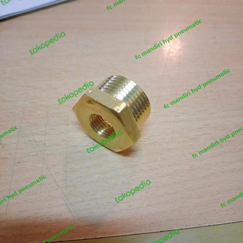 Jual VLOG RING KUNINGAN 3/4 MALE X 1/4 FEMALE - Jakarta Barat - fc ...