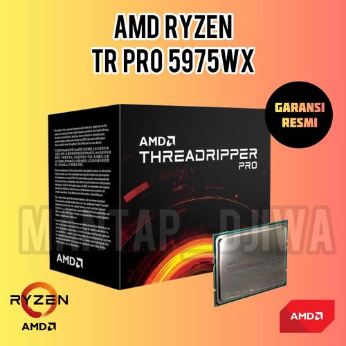 Jual AMD Ryzen Treadripper Pro 5975 WX / 5975WX - New Garansi Resmi ...