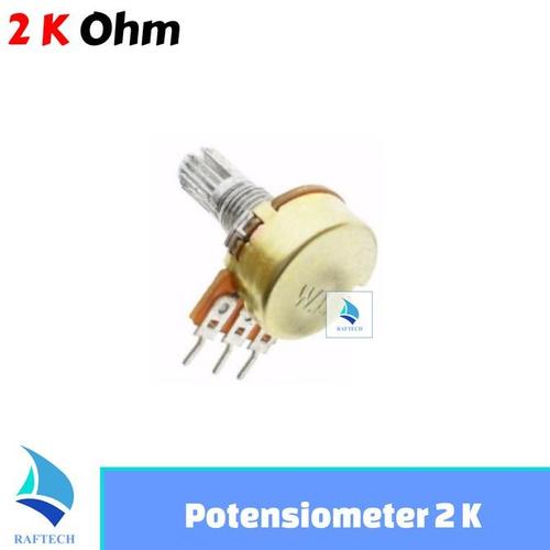 Jual Potensiometer 2K - Mono Potensio Meter Linear Resistor B2K 2 K Ohm ...