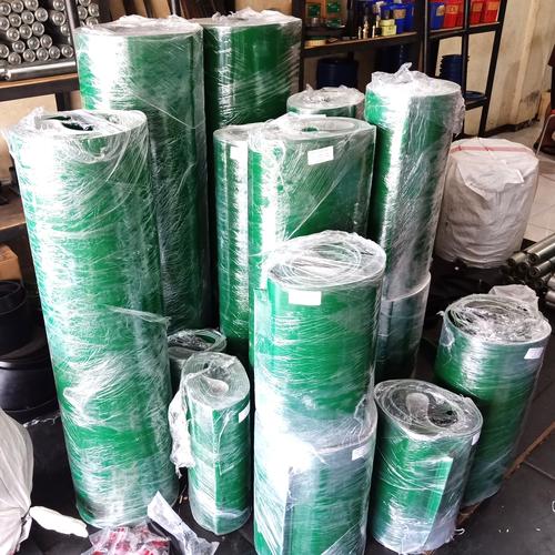 Jual Pvc hijau belt conveyor tebal 2mm fabric open endless custom ...