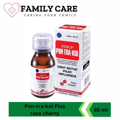 Jual Pimtrakol Syrup Plus 60 ml obat batuk pilek - Cherry - Kota ...