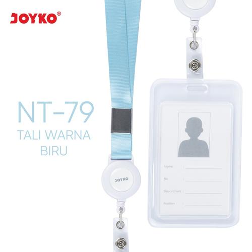 Jual ID Card / Name Tag / Gantungan Kartu Nama NT-79 Biru Joyko - Kota ...