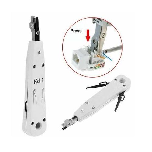 Jual Modular RJ45/RJ11 Punch Down Impact Tool with Wire Cutter & Wire ...