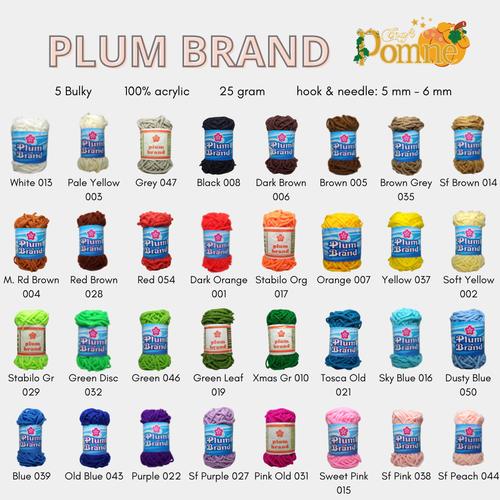 Jual BENANG PLUM BRAND ACRYLIC - Benang Rajut Karpet Akrilik mirip ...