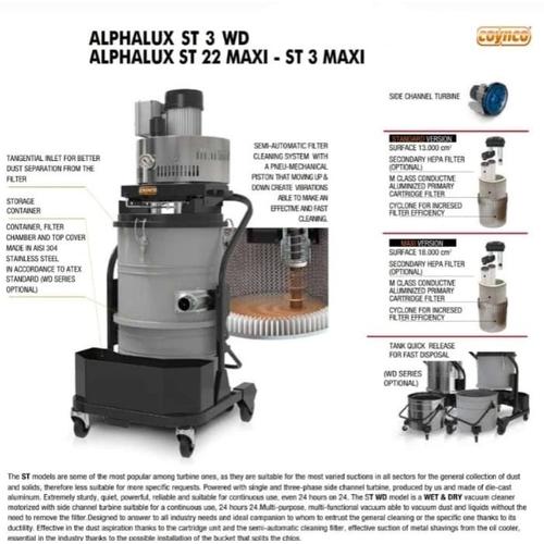 Jual Vaccum Cleaner Industri Alphalux Pro WetDry 50 Liter ST3 WD - Kota ...
