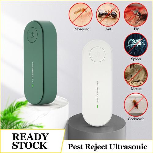 Jual Alat Pengusir Nyamuk Serangga Tikus Ultrasonik Elektrik Pest ...