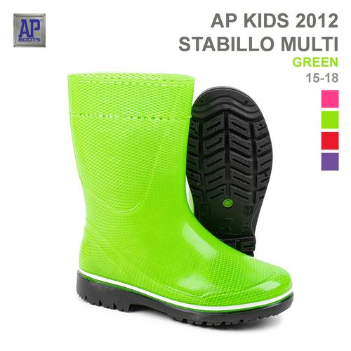 Jual AP Boots AP KIDS 2012 HIJAU STABILO MULTI - Sepatu Boot PVC - 20 ...