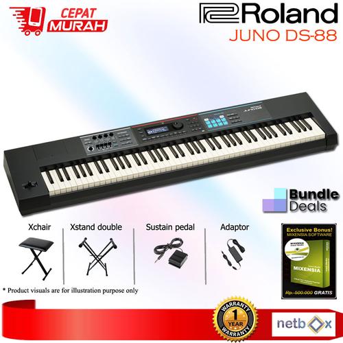 Jual Roland Juno DS-88 Synthesizer / DS88 / DS 88 / JunoDS 88 Digital Piano - Paket 1 - Kota ...