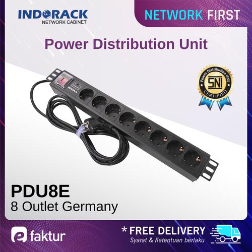 Jual PDU8G Indorack Power Distribution Unit 8 Outlet Germany Stop ...