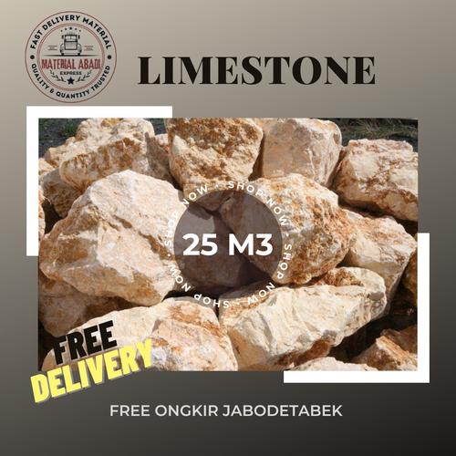 Jual JUAL BATU LIMESTONE/BATU KAPUR, JABODETABEK/SKITAR, VOLUM TRONTON ...