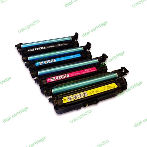Jual KOSONGAN TINTA LASERJET 507 A BLACK +TRI COLOUR BEKAS ORIGINAL 1 ...