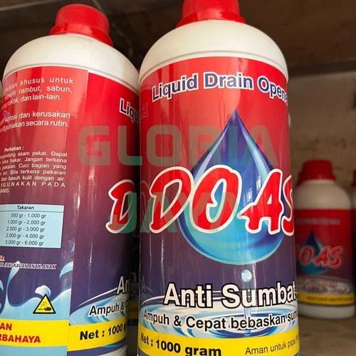 Jual obat cairan anti sumbat mampet saluran air wc wastafel kloset ...
