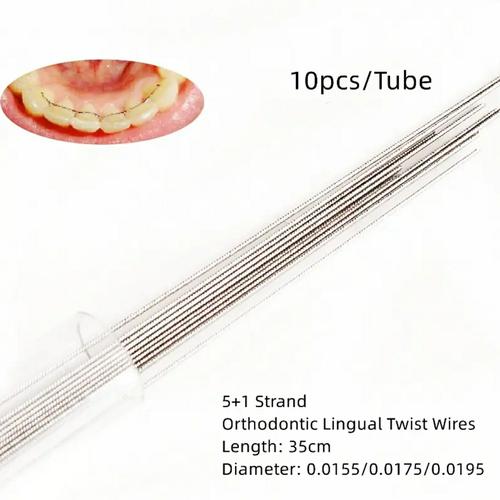 Jual Lingual Retainer Wire SS Coaxial Twist Fix Orthodontic 350mm Isi ...