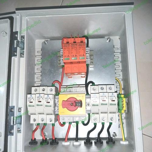 Jual PV String Combiner Box [3 PV in/ 1 DC Out 1000Vdc] instalasi PLTS ...