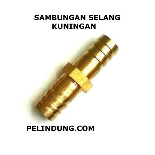 Jual Connector Selang 1/4 inch Full Kuningan Sambungan Fitting Hose ...