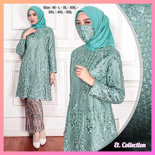 Jual (Free Hijab) Kebaya Tunik Modern - Kebaya Jumbo - Dress Pesta ...