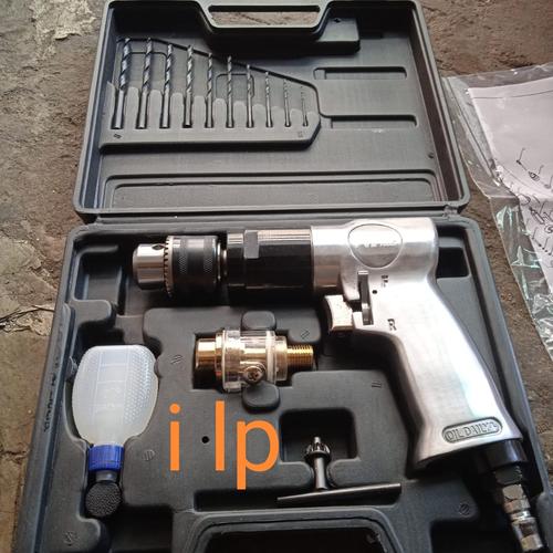 Jual mesin bor angin NP TOOLS 3/8" Air Reversible Drill 16 psc/set kit ...