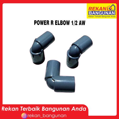 Jual POWER R ELBOW 1/2 AW /KNEE - Kota Bekasi - Rekan Bangunan | Tokopedia