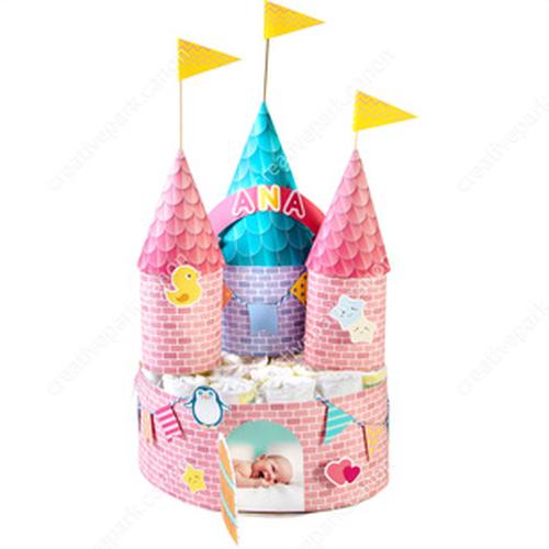Jual DIY Papercraft Miniatur Kastil Diaper - Jakarta Timur ...