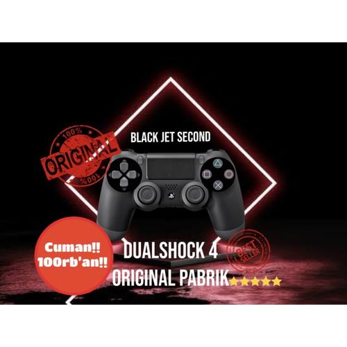 Jual DS4 Dualshock 4 Black Jet Ori Pabrik OP Stik Stick PS4 ...