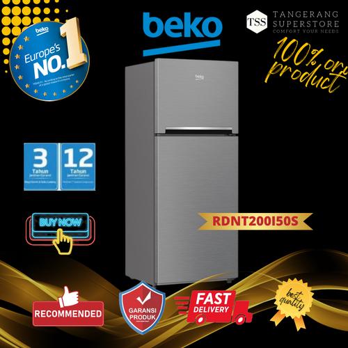 Jual BEKO KULKAS 2 PINTU RDNT200I50S PROSMART COMPRESSOR NEO FROST ...