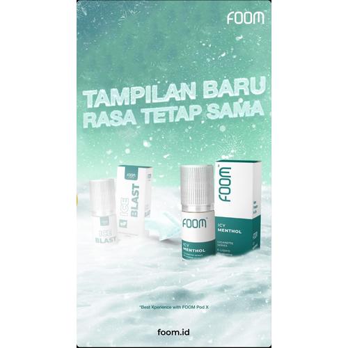 Jual FOOM Ice Blast Liquid 30ml - Kota Bandung - GloryVape888 | Tokopedia