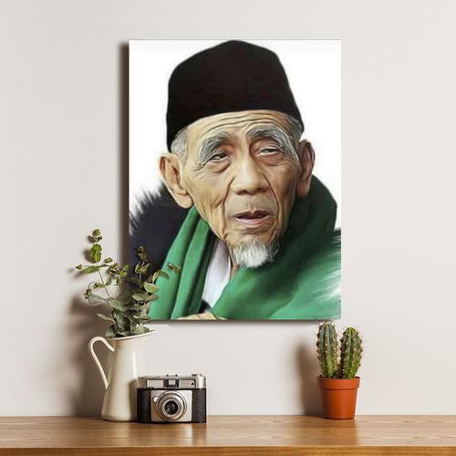 Jual Poster Ulama Ustadz Muslim Mbah Moen - Dekorasi Hiasan Dinding ...