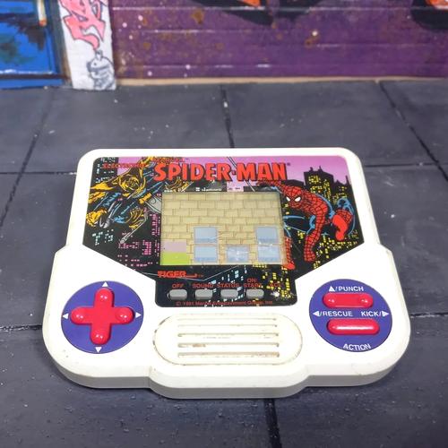 Jual Gamewatch Spiderman Vintage Ori Tiger Elektronik 1988 Gimbot Jadul ...