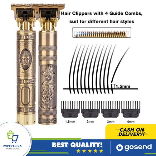 Jual Alat Mesin Cukur Rambut Elektrik Vintage T9 Dragon Hair Clipper ORI - Jakarta Barat ...