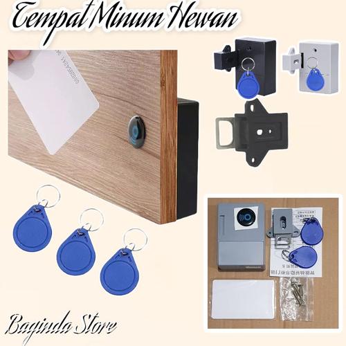 Promo Set Kunci Lemari RFID Laci Locker sensor ID Card Kabinet Lock ...