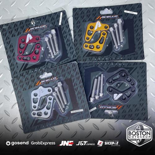 Jual Shock Adjuster Lowering Kit Arcello Vespa Sprint Primavera - BLACK ...