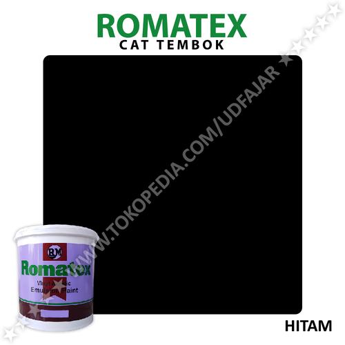 Jual Romatex - Cat Tembok - Hitam / Black - 1 Kg - Jakarta Barat - UD ...