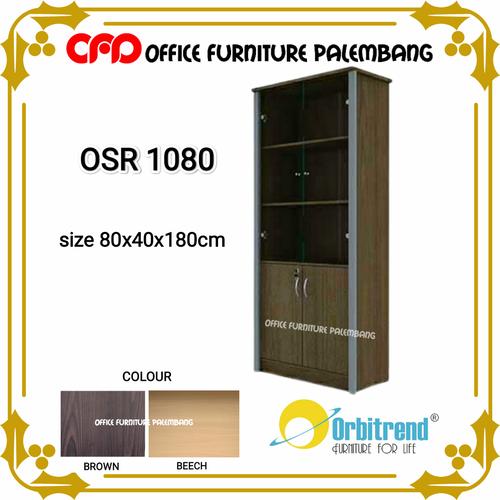 Jual lemari arsip orbitrend osr 1080 lemari buku lemari pajangan file ...