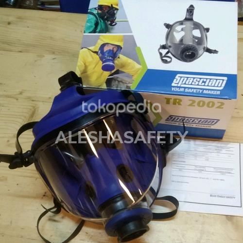 Jual Masker Pernapasan Full Face Chemical Respirator Spasciani TR2002 ...