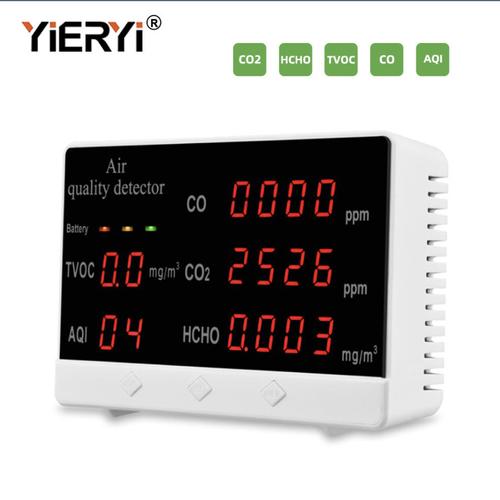 Jual Smart TVOC Air Quality Detector HCHO CO CO2 AQI Air Quality ...