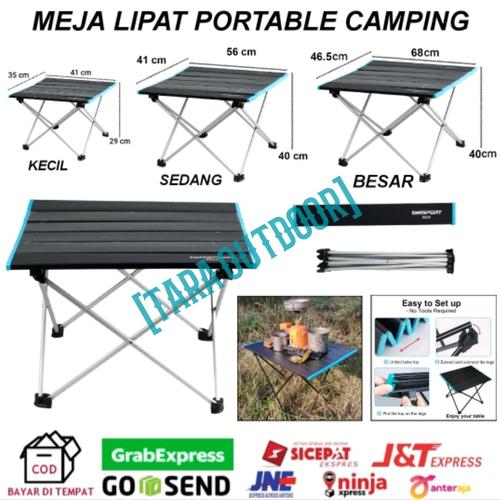 Jual meja lipat portable camping hiking outdoor - KECIL - Jakarta Barat ...