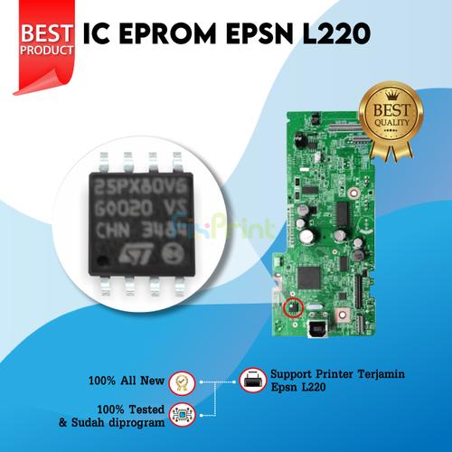Jual IC Eprom Eeprom Epson L220 Resetter Counter Mainboard Printer L220 ...