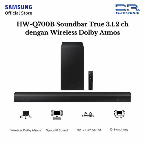 Jual Samsung Soundbar True 3.1.2ch HW-Q700B dengan Wireless Dolby Atmos ...