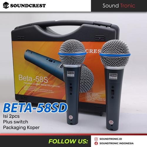 Promo Microphone Kabel Soundcrest Beta-58 Mic Kabel Beta 58S 58D plus ...