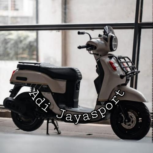 Jual aksesoris motor fazzio front rack atau rak depan - Putih - Kota ...