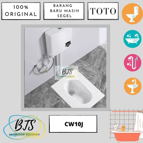 Promo Kloset jongkok TOTO CW10J / CW 10 J - full set china - Kota ...