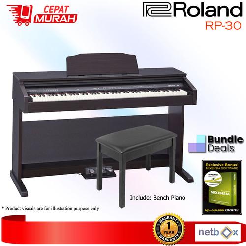 Jual Roland RP30 Digital Piano / RP 30 / RP-30 Original Garansi Resmi ...