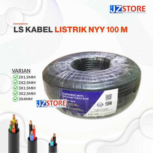 Jual LS Kabel Listrik NYY 100 Meter - 3x4mm - Kota Medan - JZTECH.ID ...