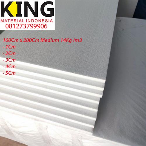 Jual Styrofoam Lembaran Medium ketebalan 5Cm 100cm x 200cm 14kg/mM3 ...