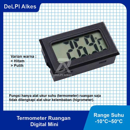 Jual Thermometer Termometer Ruangan Digital Mini - Hitam - Kab. Jember ...