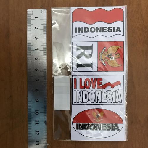 Jual Sticker Indonesia Merah Putih Garuda - Kota Surabaya - Hasaniva ...