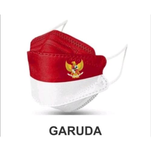 Jual masker merah putih garuda/masker kf94 merah putih - Jakarta Barat ...