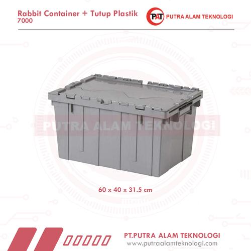 Jual Rabbit Container Plastik Rapat dengan Tutup 7000 - Kab. Bekasi ...