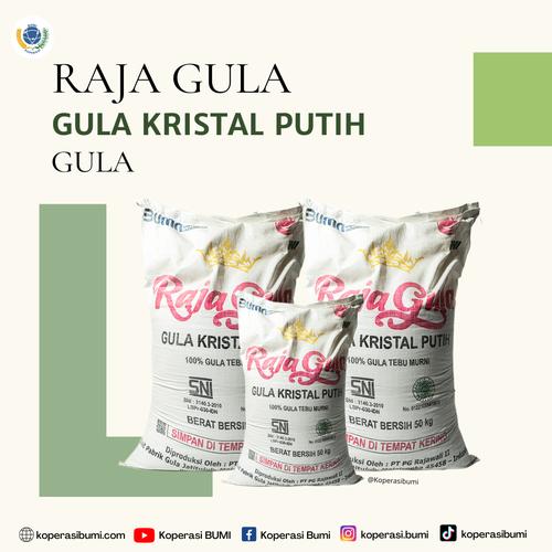 Jual Gula Pasir raja gula 50 kg - Kota Bandung - Koperasi Bumi Store ...