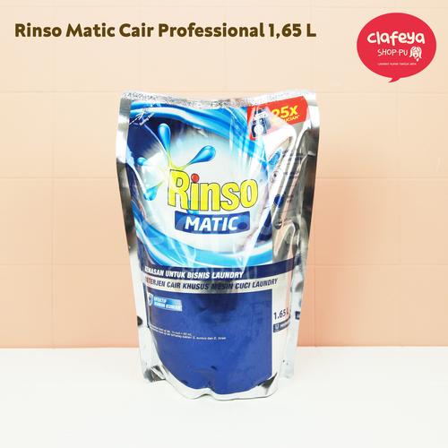 Jual Rinso Matic Professional Sabun Cuci Baju Cair Refill 1.8 liter ...